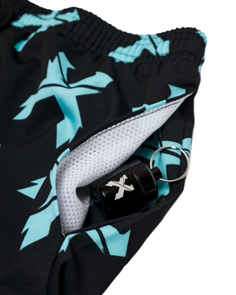 Excision 'Sliced' Logo Swim Shorts